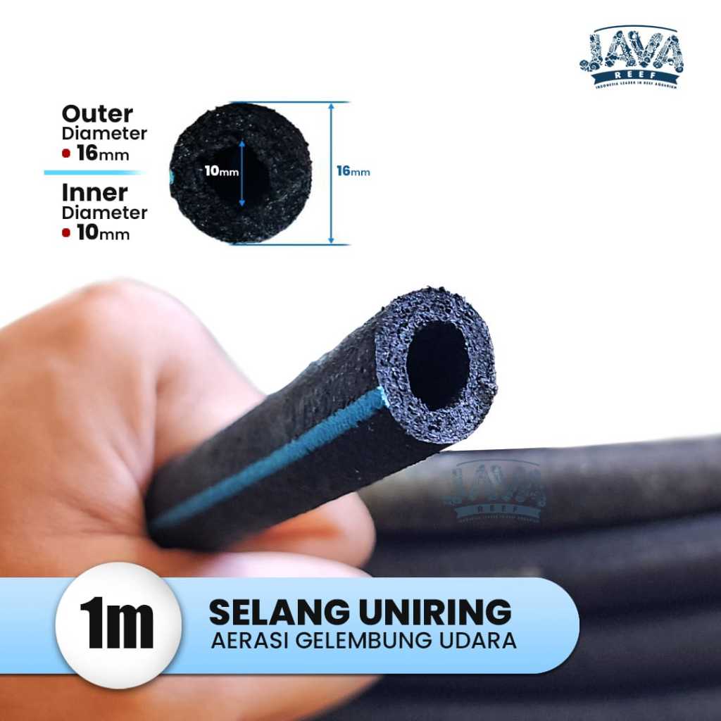 Jual UNIRING 10/16 selang aerasi gelembung udara 1 meter | Shopee Indonesia