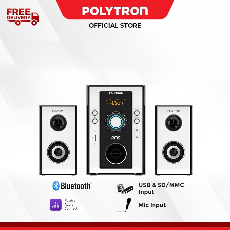 Jual Speaker Multimedia POLYTRON PMA 9523 Bluetooth Speaker | Shopee ...