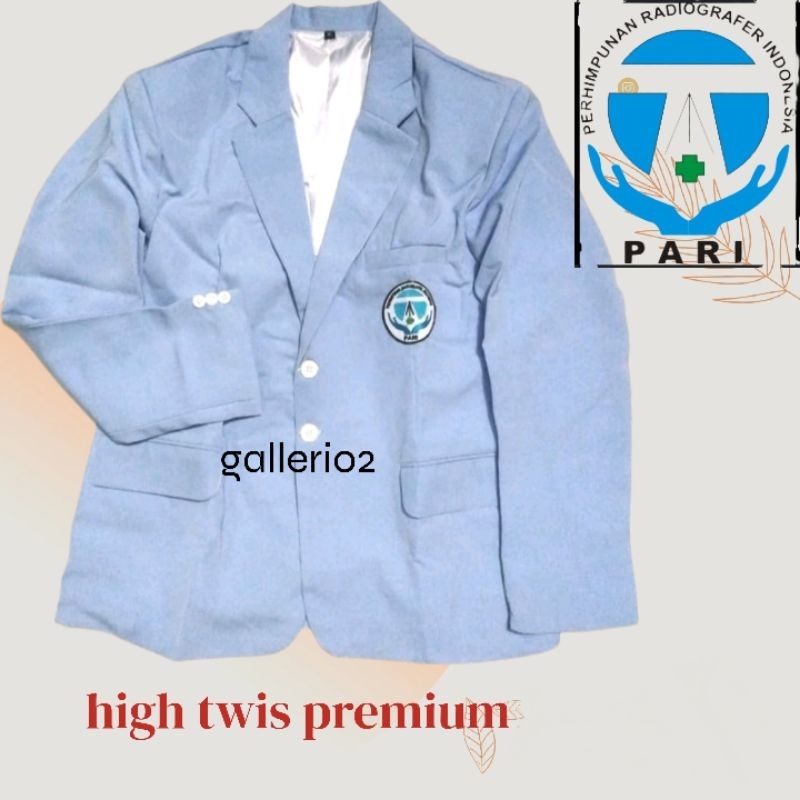 Jual jas perhimpunan radiografer Indonesia_jas PARI pria_wanita size S ...