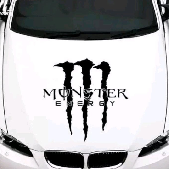 Jual Promo 0128 Sticker cutting mobil kap mesin depan sticker mobil ...