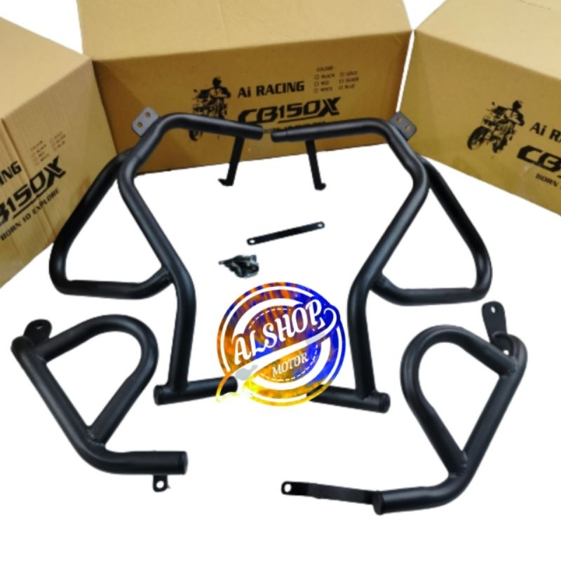 Jual CRASHBAR CB 150X TUBULAR CB 150 X PELINDUNG BODY HONDA CB150X ...