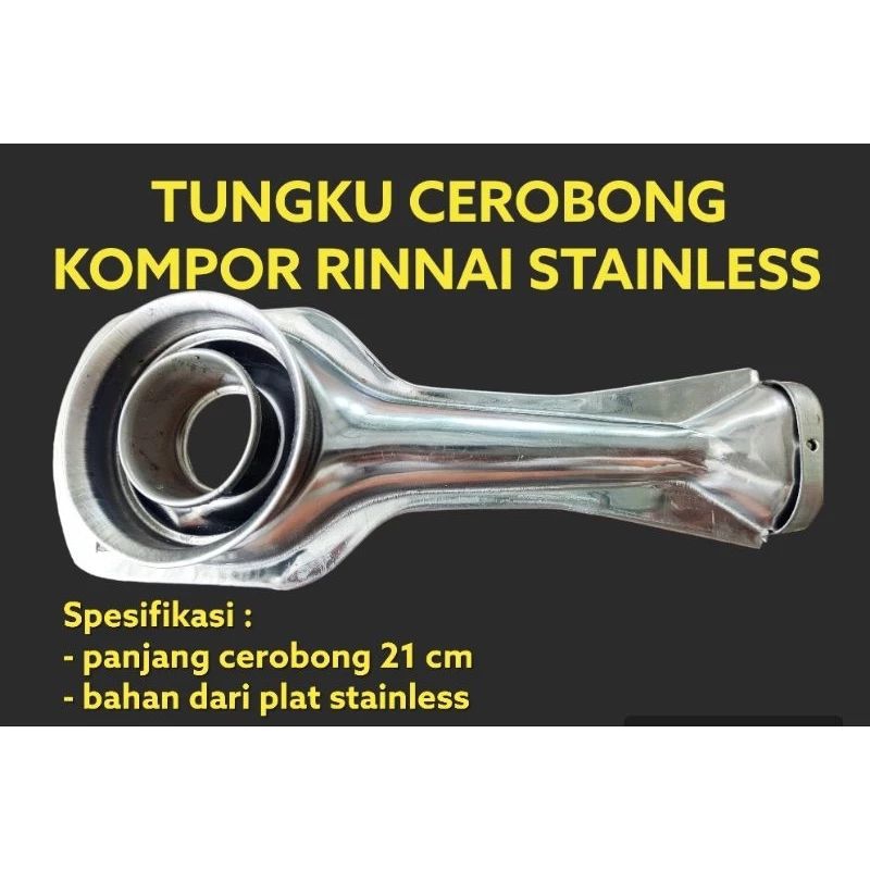 Jual Cerobong / Tungku Rinnai Kecil Panjang Stainless | Shopee Indonesia Jual Cerobong / Tungku Rinnai Kecil Panjang Stainless | Shopee Indonesia