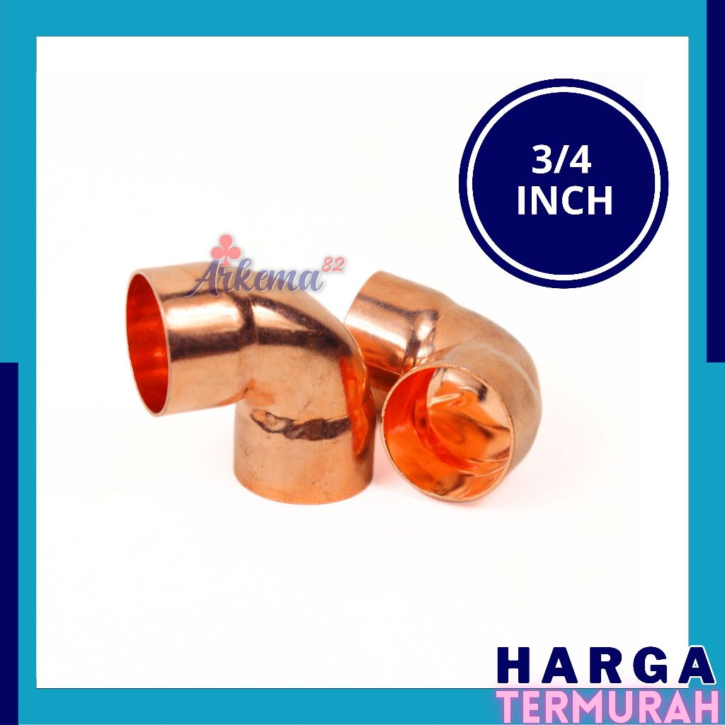 Jual ELBOW TEMBAGA | KENI | KNEE | ELBO COPPER ELBOU TEMBAGA 3/4 INCH ...
