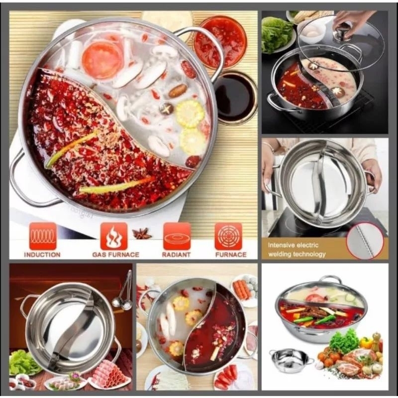 Jual panci shabu panci sekat | Shopee Indonesia