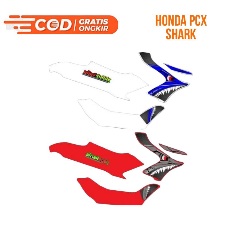 Jual STRIPING CUSTOM SHARK PCX | Shopee Indonesia