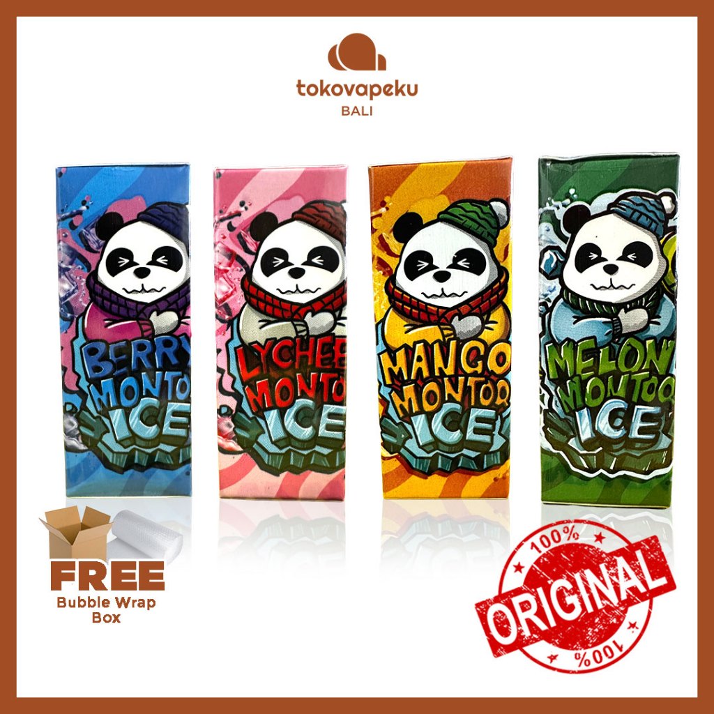 Jual CAP PANDA MONTOQ ICE SALTNIC SERIES 30MG 30ML by SEVEN OCEAN ...
