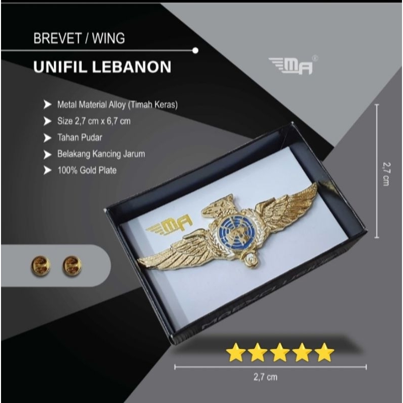 Jual Brivet wing Unifil Lebanon|Brivet wing unifil | Shopee Indonesia