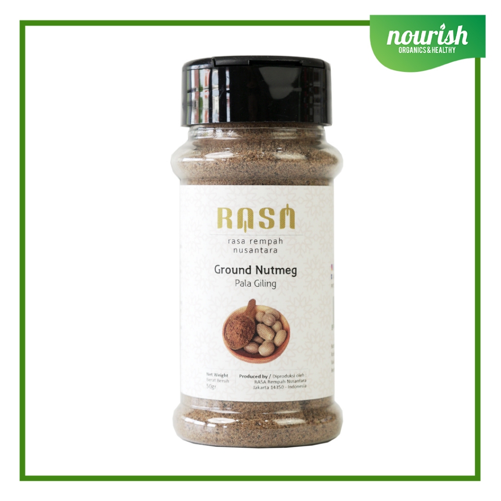 Jual Rasa, Nutmeg Powder (Pala Bubuk) 50 gr-Jakbar | Shopee Indonesia
