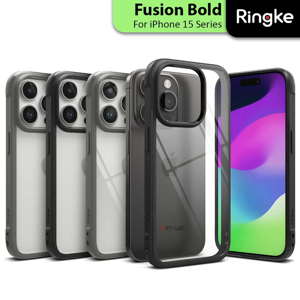 Jual Case iPhone 15 Pro Max Plus Ringke Fusion Bold Shockproof Casing ...