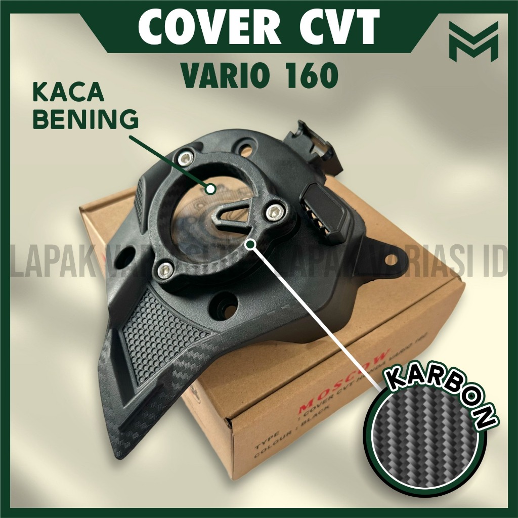 Jual COVER CVT VARIO 160 ABS CBS 2023 termasuk BAUT COVER CVT bahan ...