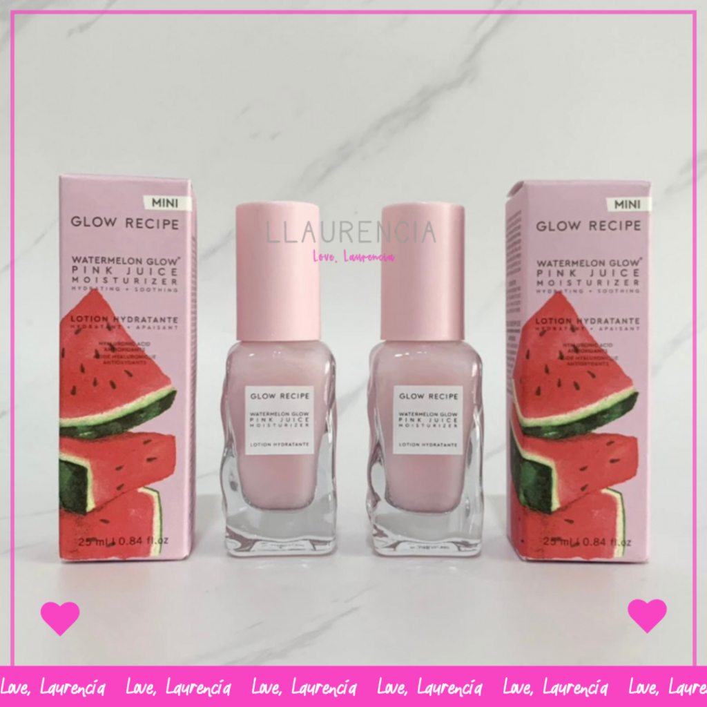 Jual GLOW RECIPE Watermelon Glow Pink Juice 25 ML Oil Free Moisturizer ...