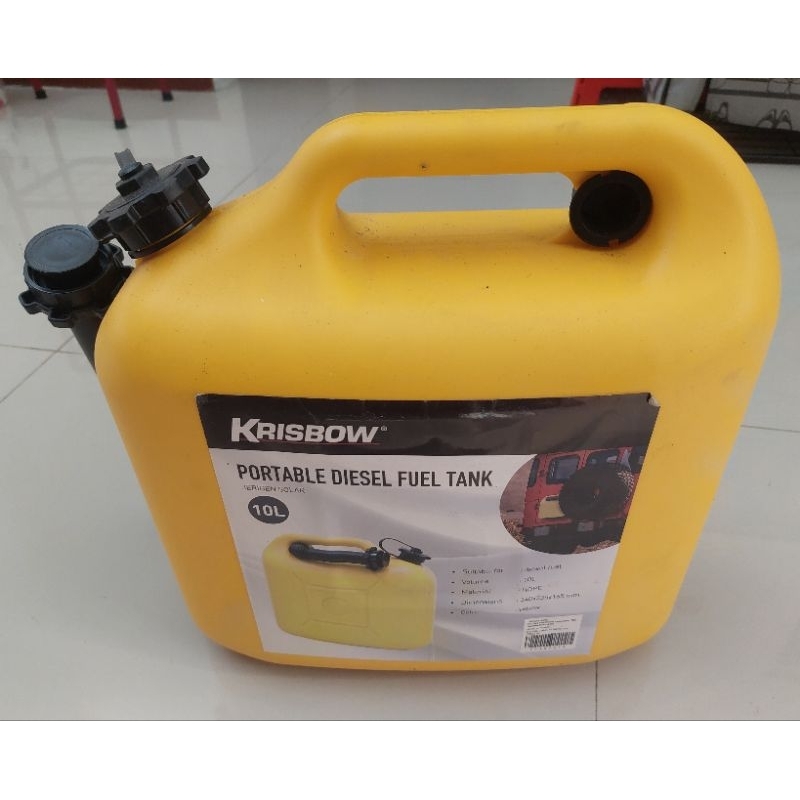 Jual Krisbow Portable Diesel Fuel Tank 10L | Shopee Indonesia