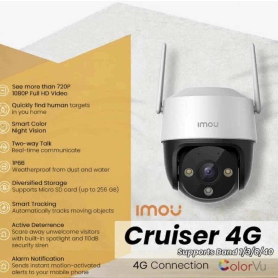 Jual IP Camera Imou Cruiser 4G 2MP / SC 4G 3MP 5MP Outdoor Two Way CCTV ...