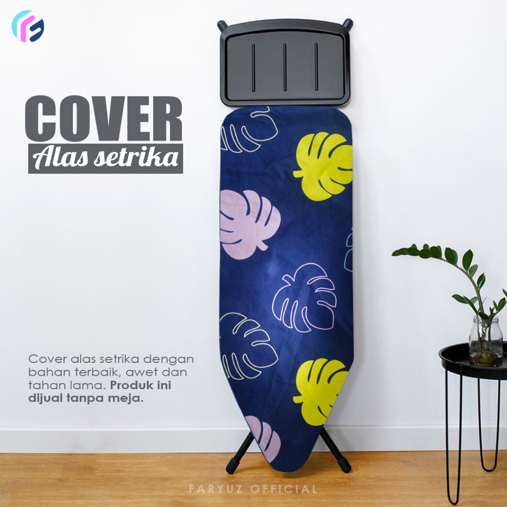 Jual Cover Meja Setrika Tebal 1cm Sarung Kain Isi Busa Papan Strika ...
