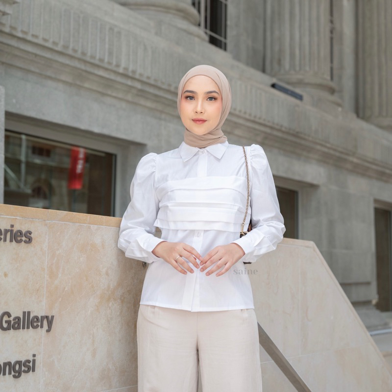 Jual Nola Puffy Top by Saine (BACA DESKRIPSI!) | Shopee Indonesia