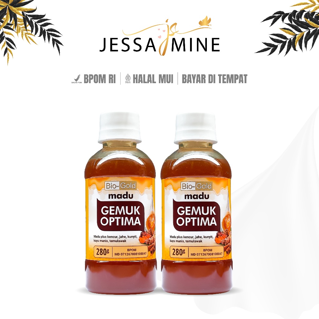 Jual Madu Gemuk Optima 2 Botol Madu Penambah Berat Badan Obat Gemuk ...