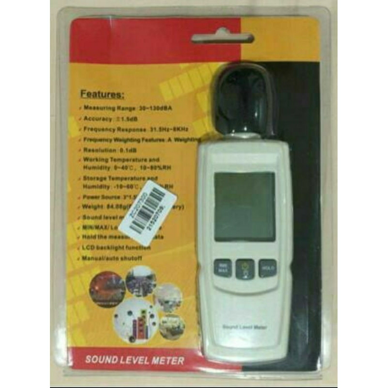 Jual Digital Sound Level Meter Alat Ukur Pengukuran Kebisingan Noise ...
