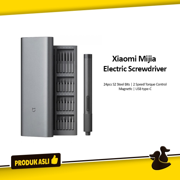 Jual Xiaomi Mijia Electric Precision Screwdriver Obeng Reparasi Hp ...