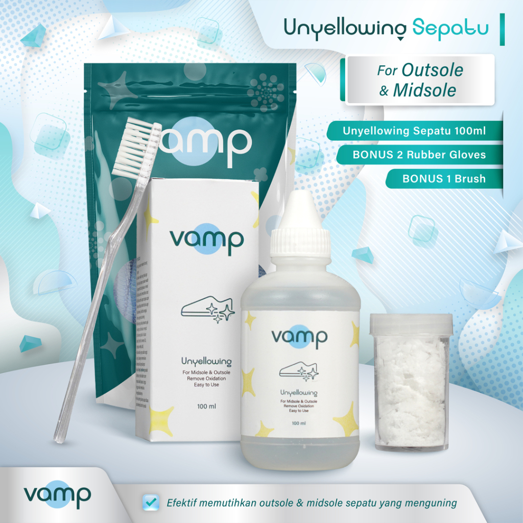 Jual Vamp Unyellowing | Pemutih Sepatu Yellowing Remover Pembersih ...