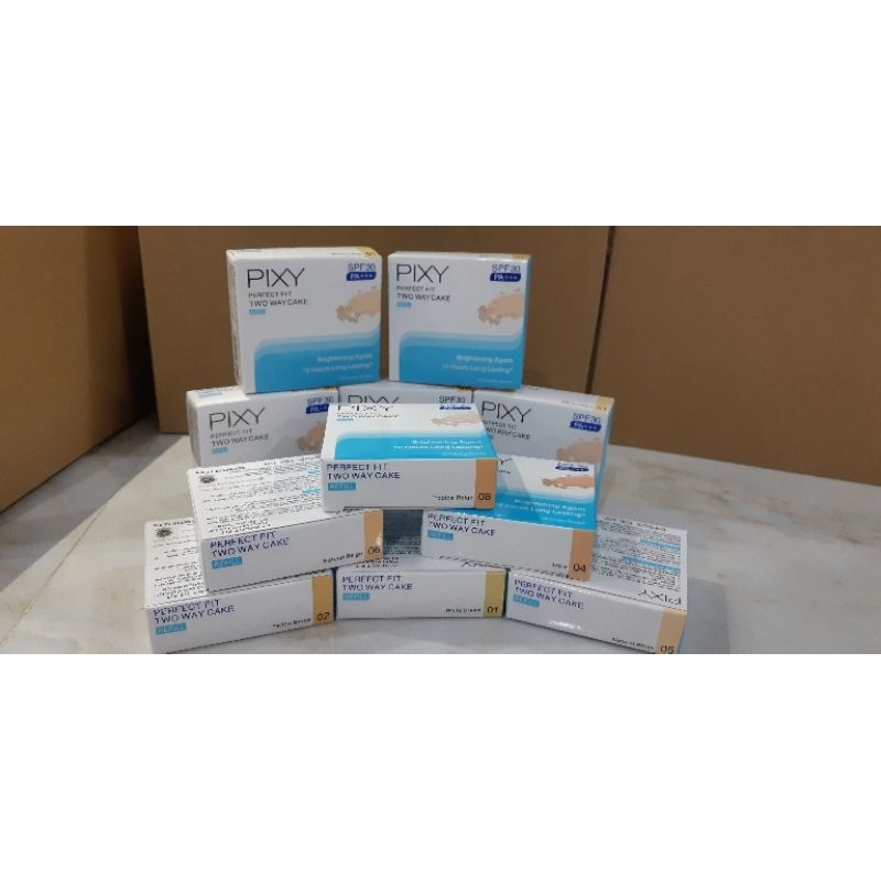 Jual ( PIXY ) KEMASAN BARU!! REFILL PIXY UV WIHTENING TWO WAY CAKE ...
