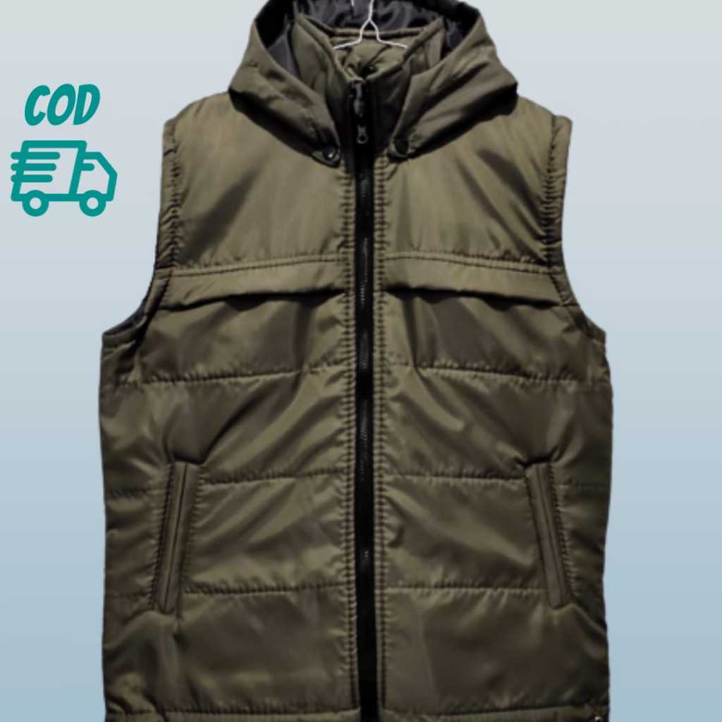 Jual Rompi parasut pria Rompi motor polos Rompi parasut bahan despo ...