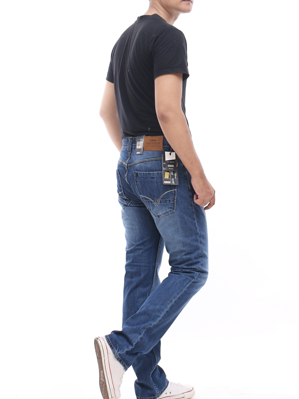 Jual Celana Jeans Pria Panjang Louis Martine Original Reguler Fit Denim ...