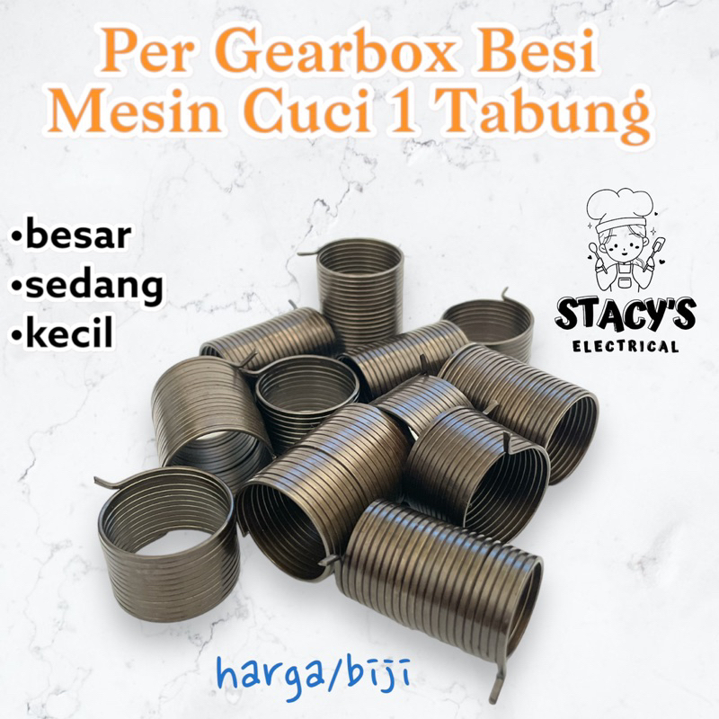 Jual PER GEARBOX MESIN CUCI 1 TABUNG/ GEARBOX BESI SATU TABUNG | Shopee ...