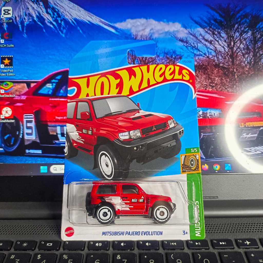 Jual HOTWHEELS MITSUBISHI PAJERO EVOLUTION MERAH RALLI ART | Shopee ...