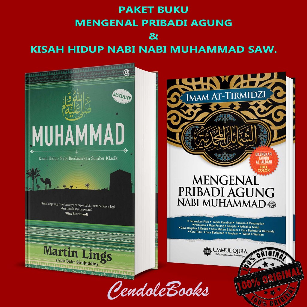 Jual Paket Buku Mengenal Pribadi Agung dan Kisah Hidup Nabi Muhammad ...