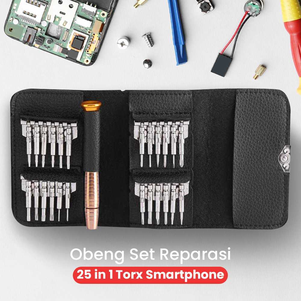Jual Taffware Obeng Set Reparasi 25 in 1 Torx Smartphone - MA313Z | Shopee Indonesia