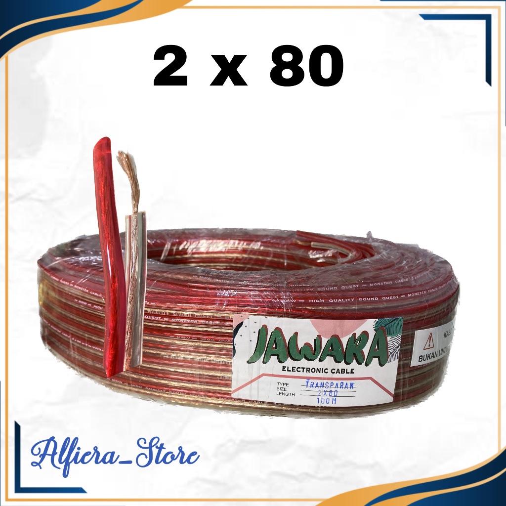 Jual KABEL TRANSPARAN / KABEL MONSTER / KABEL SERABUT / KABEL LISTRIK ...