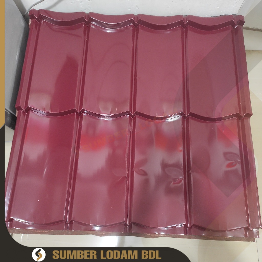 Jual Genteng Metal Polos Merah | Shopee Indonesia
