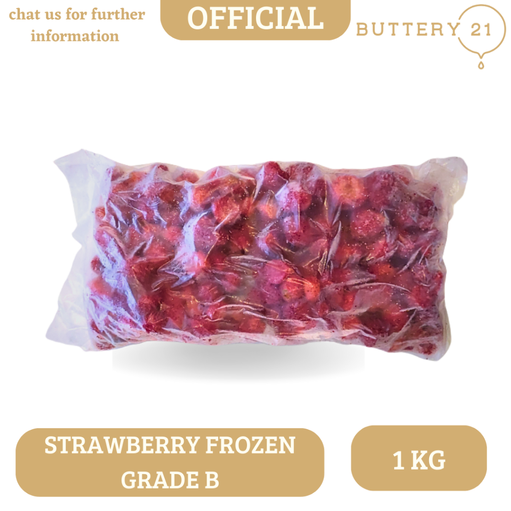 Jual STRAWBERRY FROZEN GRADE B / BUAH BEKU BUAH FROZEN | Shopee Indonesia