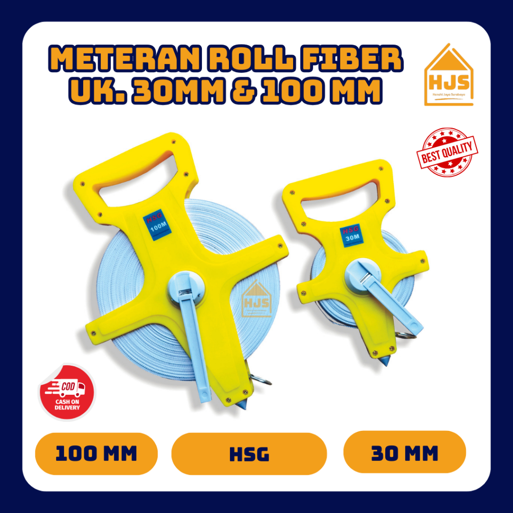 Jual Meteran Putar / Meteran Tancap / Meteran Tanah / Meteran Rol 30 ...