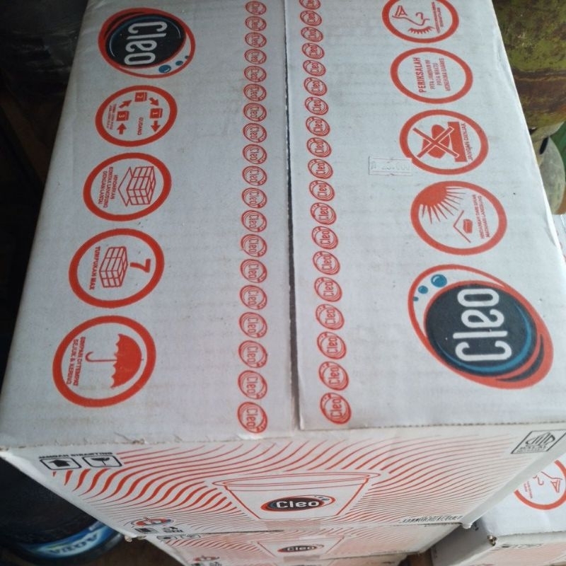 Jual Cleo gelas 40 x 220 mL Karton | Shopee Indonesia