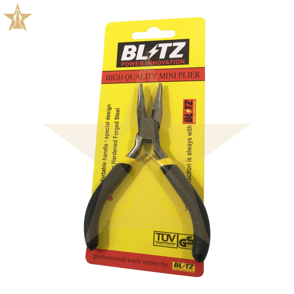 Jual BLITZ Tang Lancip Mini Panjang 4,5" Extra Long Nose Plier 4.5 Inch ...