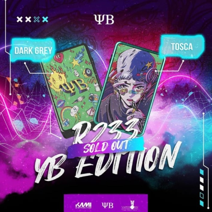 Jual Hotcig R233 YB Edition Box Mod by Reza Arap x Kami Distri x Vape ...