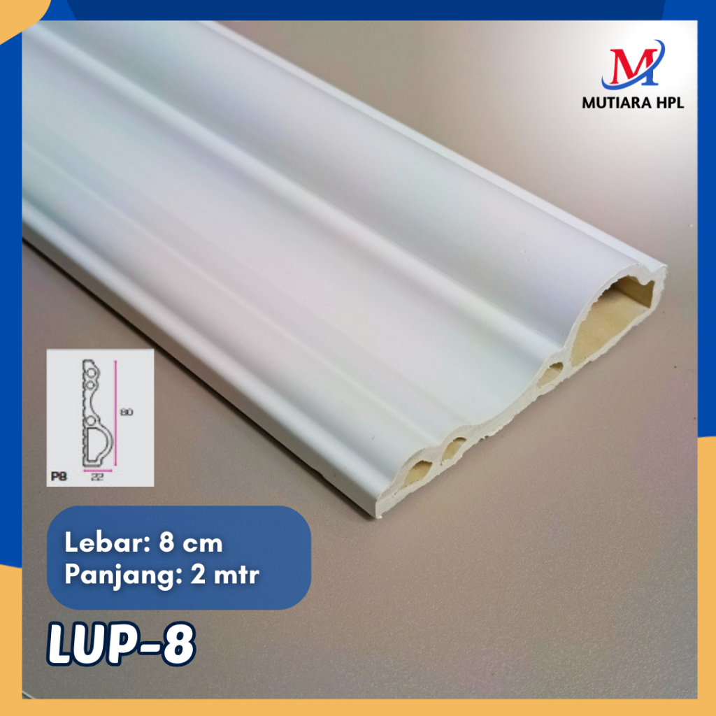 Jual Wallmoulding PVC / Lis Moulding Dinding / List profil PVC Dinding ...