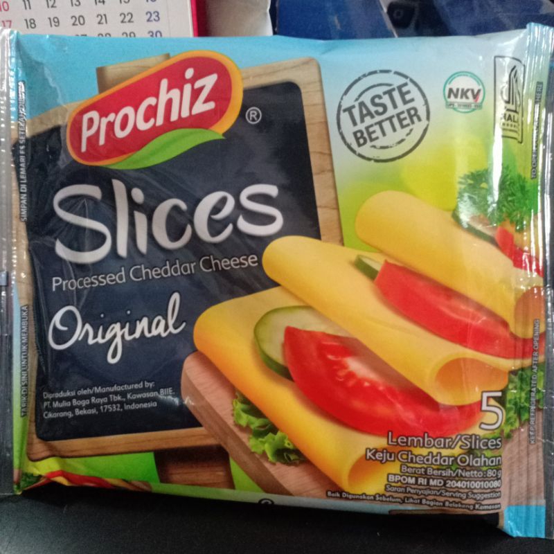 Jual Prochiz Cheddar Original Slice Keju Lembaran | Shopee Indonesia