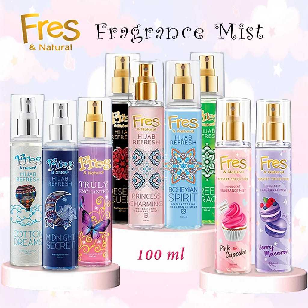 Jual FRES & NATURAL Fine Fragrance Mist Cologne 100ml | Shopee Indonesia