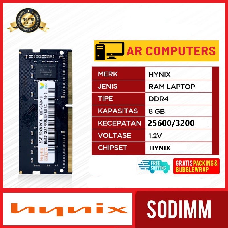 Jual Memory Ram Leptop Nb Hynix Ddr4 8gb 3200mhz Sodimm Shopee Indonesia
