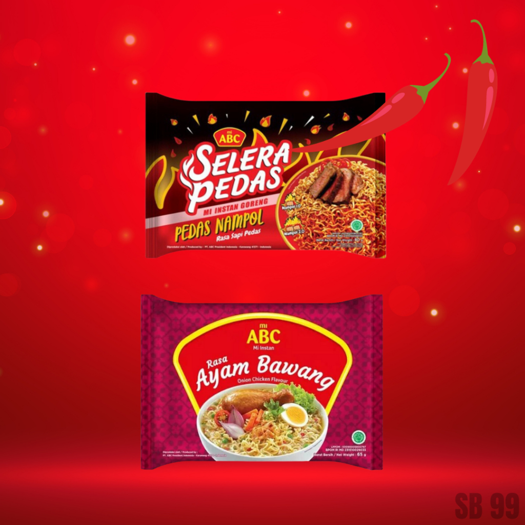 Jual ABC Selera Pedas Nampol / Mie Instant Ayam Bawang | Shopee Indonesia