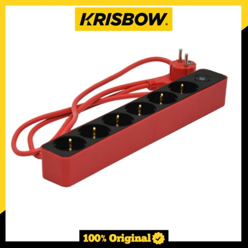 Jual Krisbow Stop Kontak 6 Socket | Shopee Indonesia