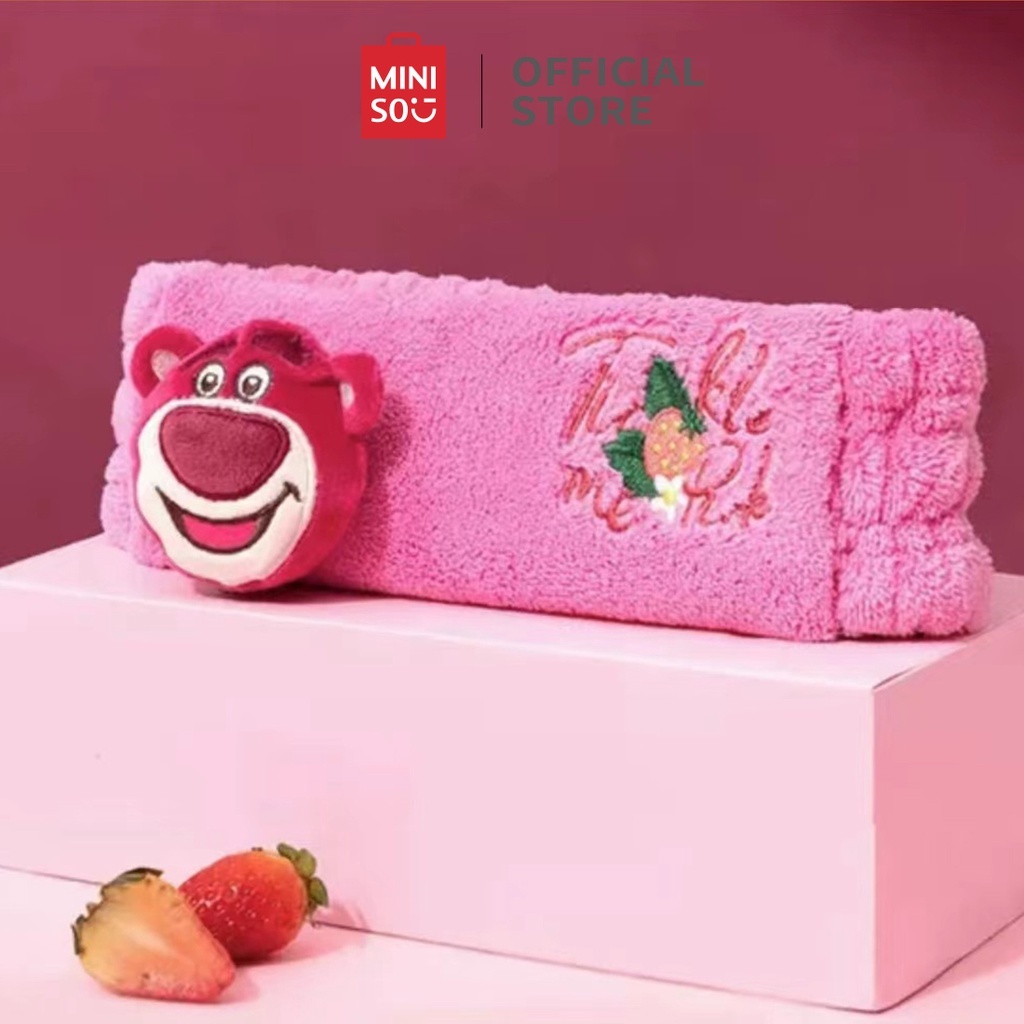 Jual MINISO Headband Seri Lotso Bando Bandana Facial Rambut Handuk ...