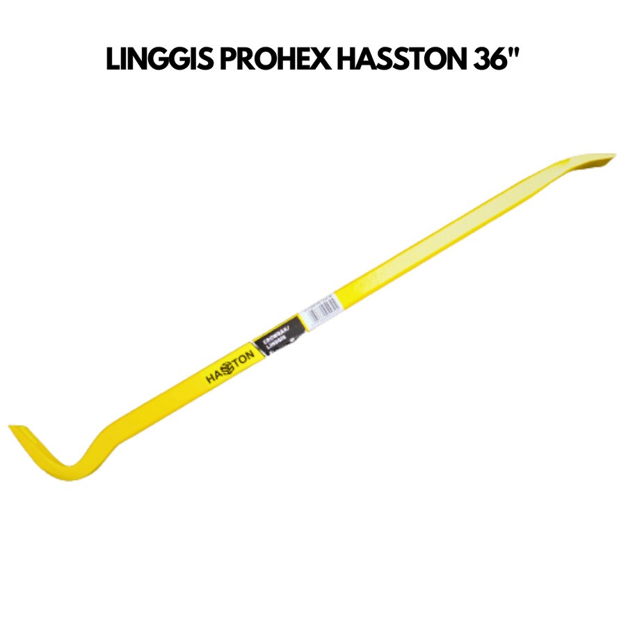 Jual LINGGIS BESI 36"/CLAW BAR/ALAT CABUT PAKU/Linggis Crowbar Prohex ...
