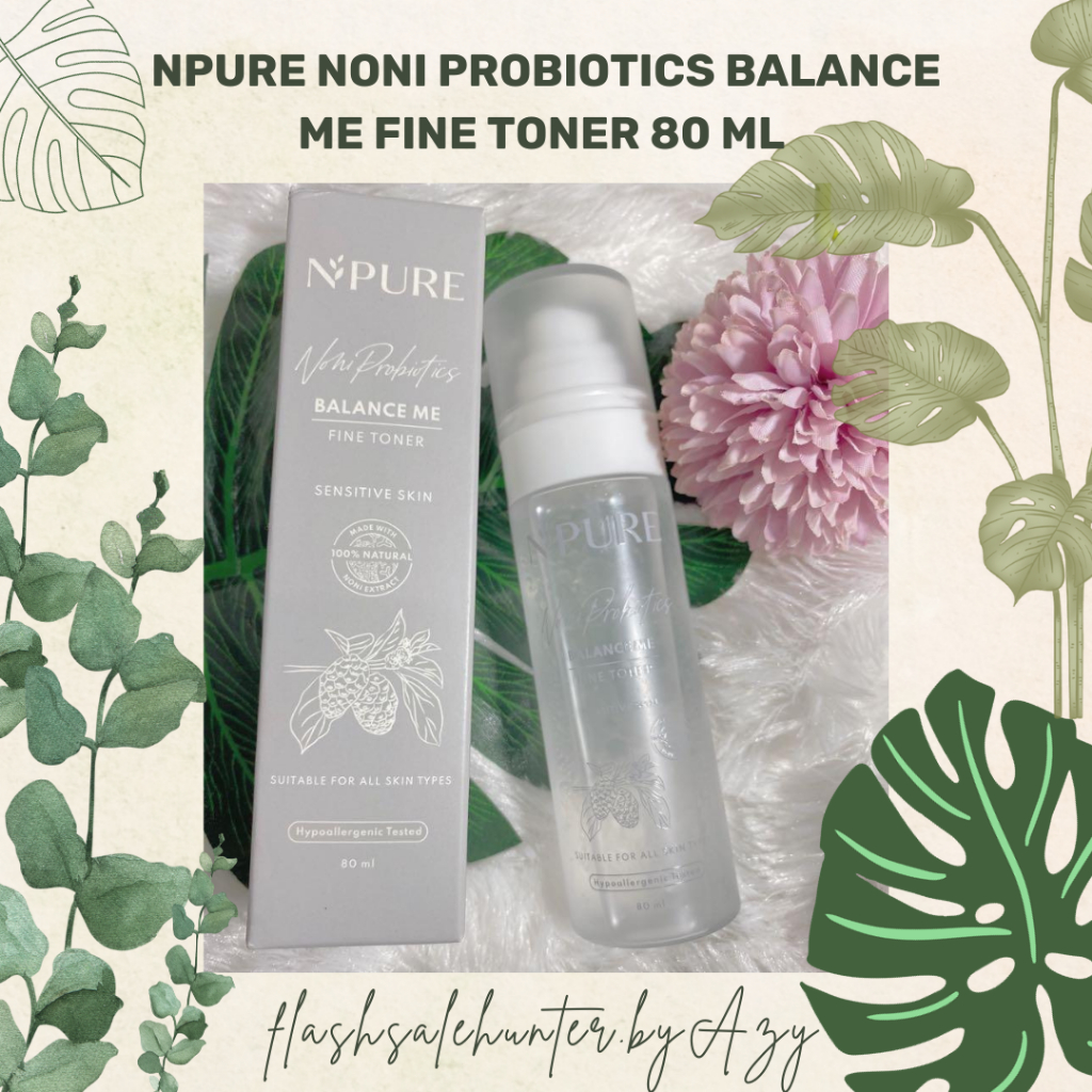 Jual NPure Noni Probiotics Balance Me FIner Toner 80 ml / Noni Ceramide ...