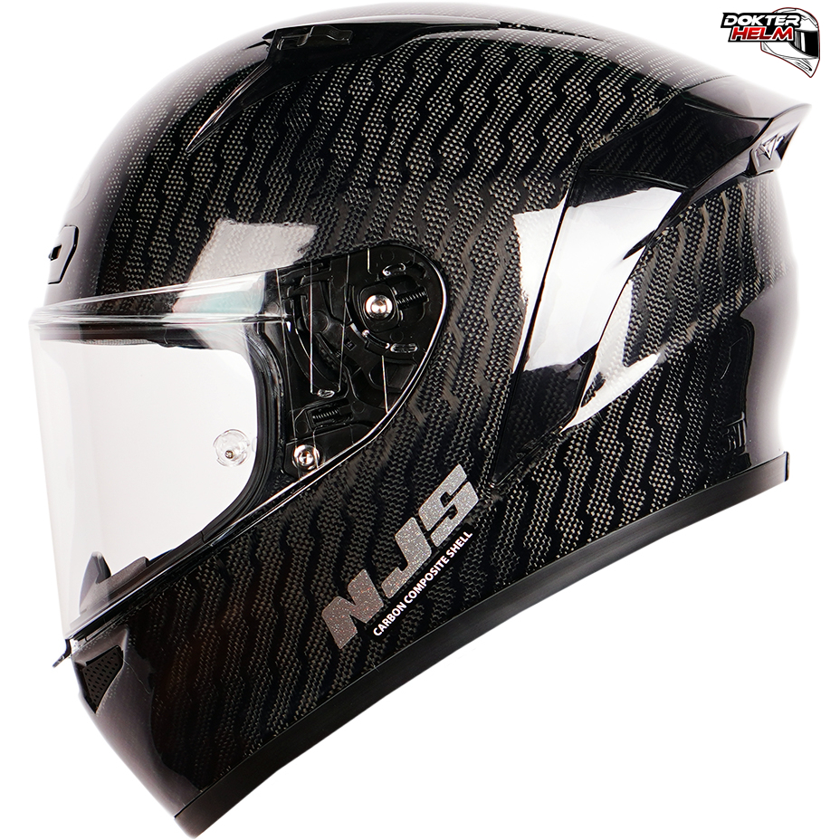 Jual HELM NJS ZX1R ZX-1R CARBON LIGHTNING FULL FACE | Shopee Indonesia
