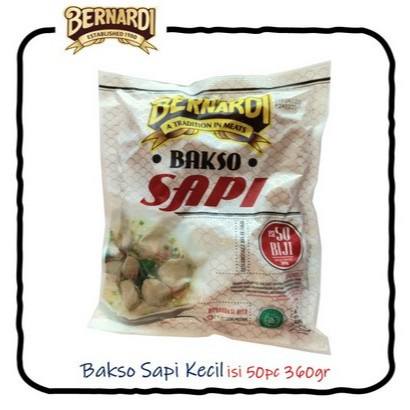 Jual Bernardi Bakso Sapi Kecil isi 50 pcs | Shopee Indonesia