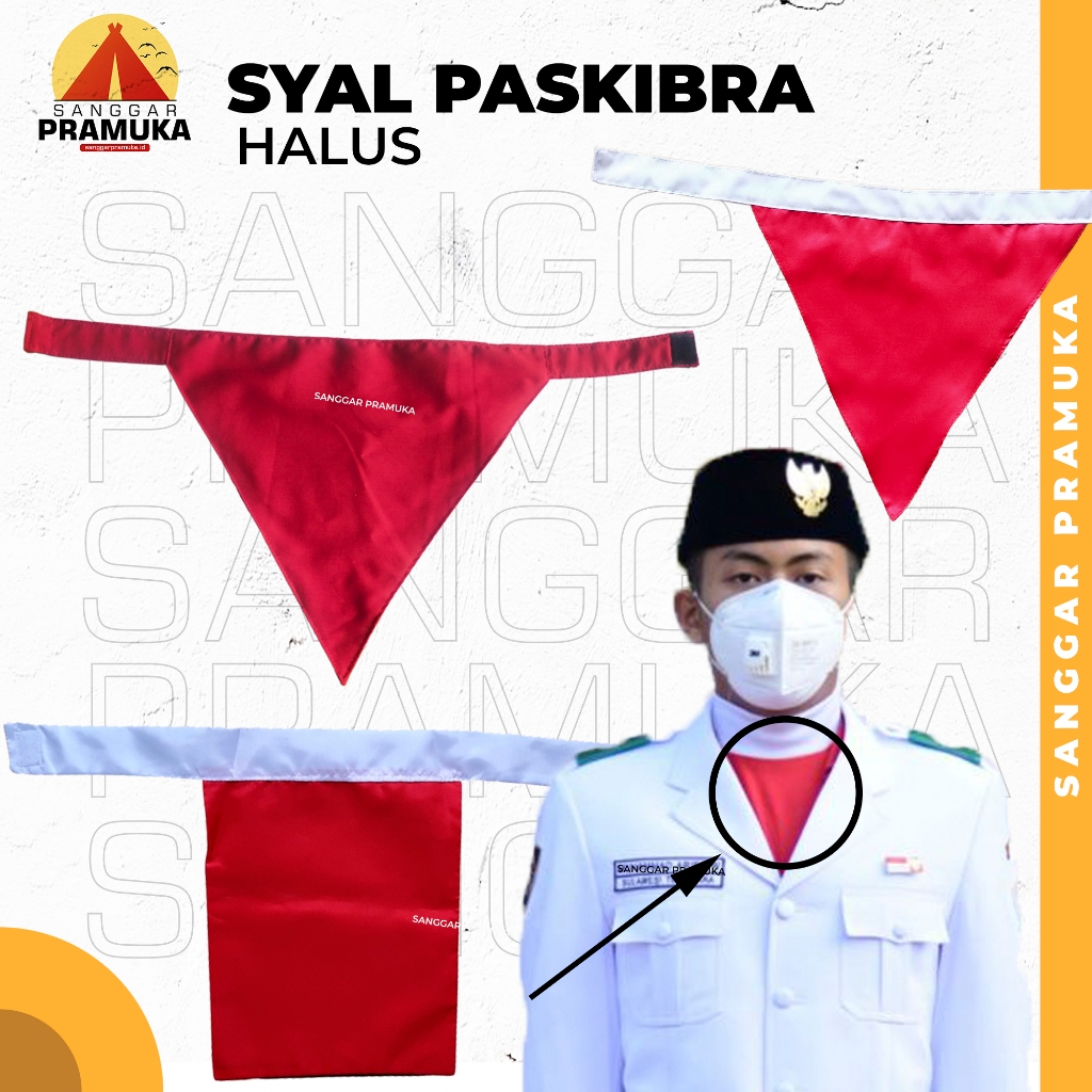Jual Syal Paskibra Merah Putih / Slayer Paskibra / Slayer Paskibra ...