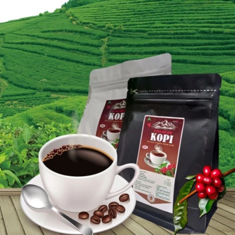 Jual KOPI ROBUSTA PETIK MERAH ASLI PAGAR ALAM 200 GR - ENERGIK KOPI ...